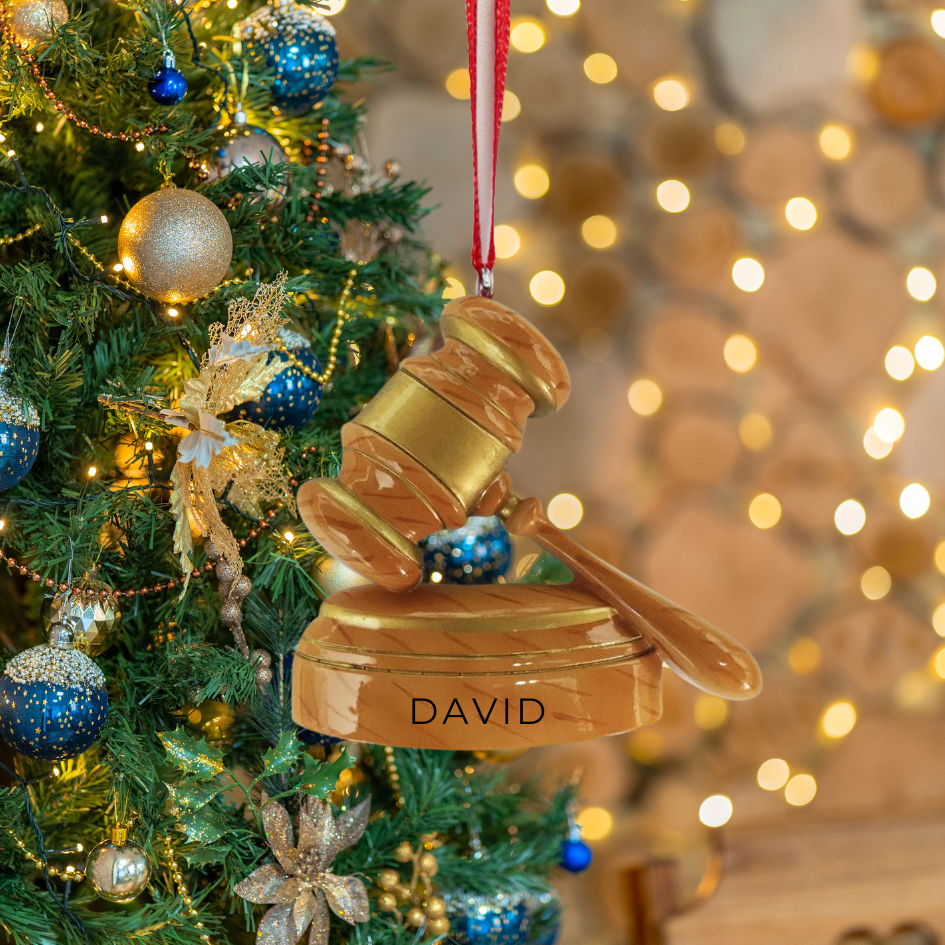 Personalized Judge Ornament - Custom Holiday Gift – Personalized by ...